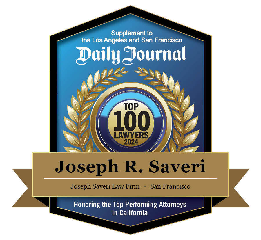 Joseph Saveri Selected by California Daily Journal as 2024 “Top 100 ...