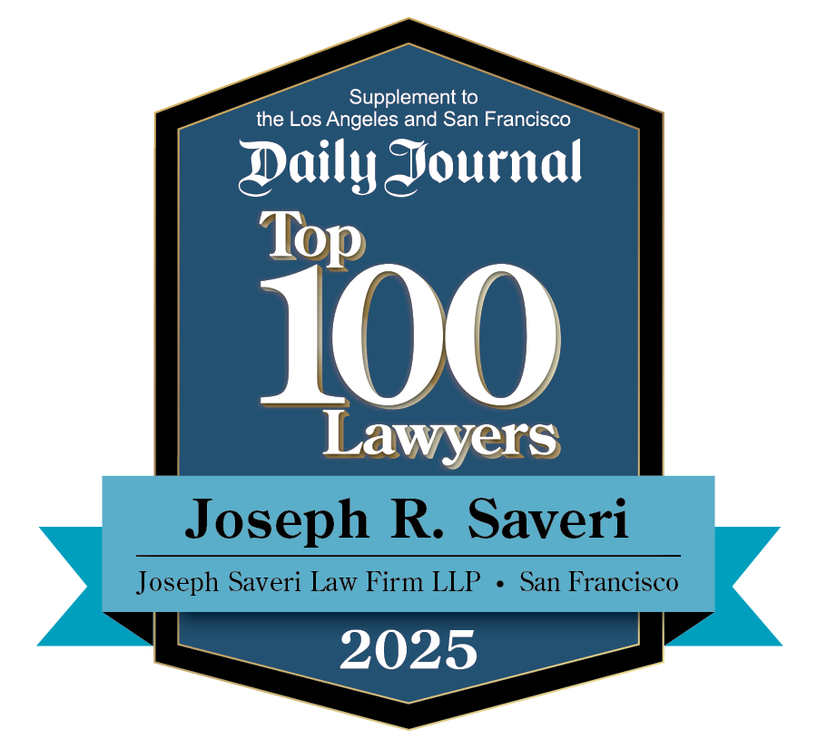 Joseph Saveri Selected by California Daily Journal as 2025 “Top 100 ...